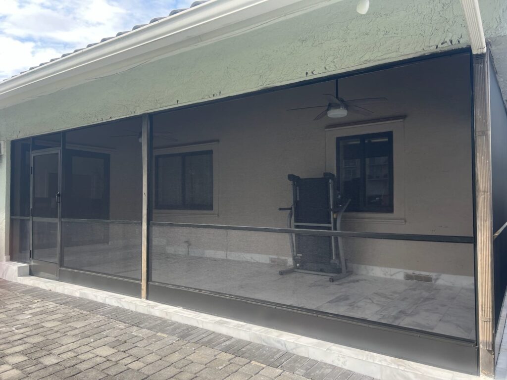 Exterior Vinyl Screens